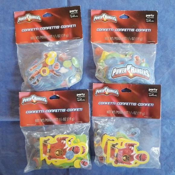 Other | Power Ranger Confetti | Poshmark